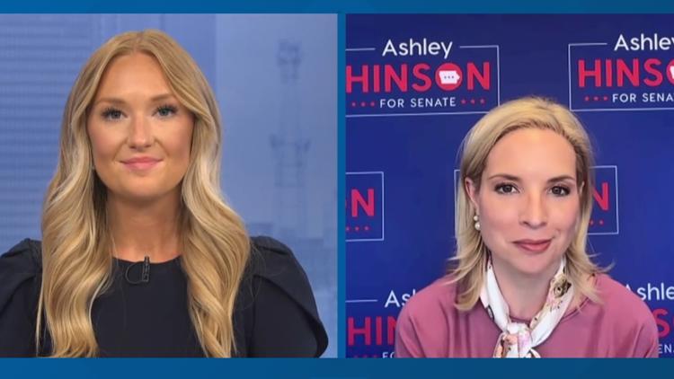 1-on-1: Rep. Ashley Hinson discusses making the jump to US Senate, 'One ...