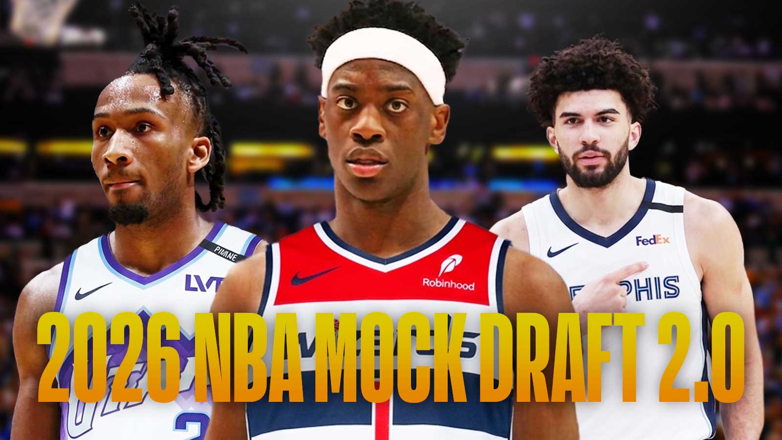 2026 NBA mock draft 2.0: Latest AJ Dybantsa vs. Darryn Peterson intel ...