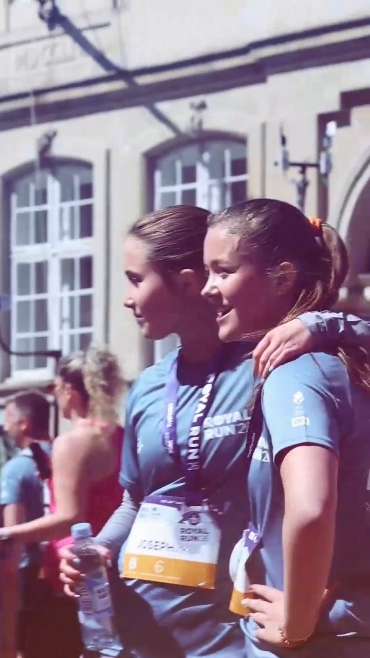 Watch: Danish royals participate in royal fun run