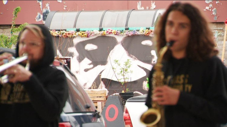 Every Monday, a protest band brings joy and a message to George Floyd ...