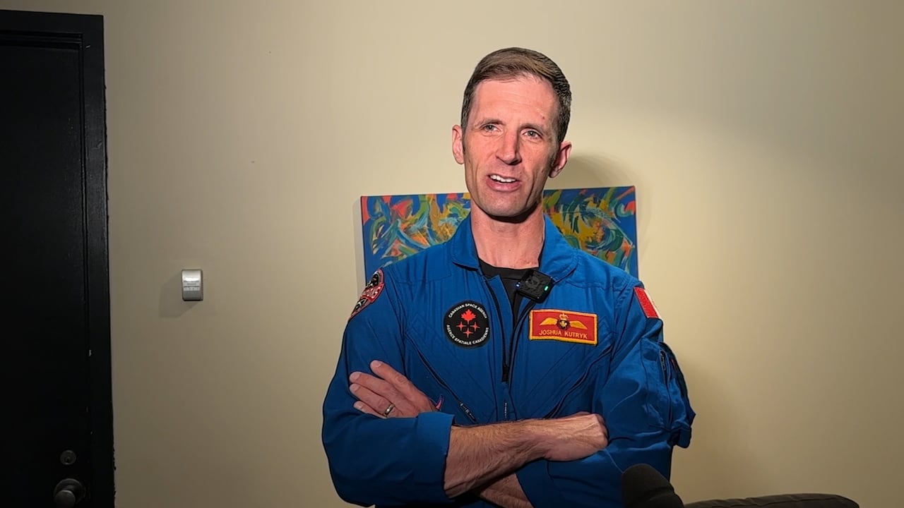 Alberta astronaut visits Calgary before September blast-off