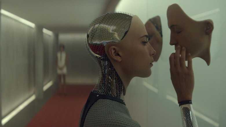 How realistic are robots in movies like Terminator and Ex Machina?