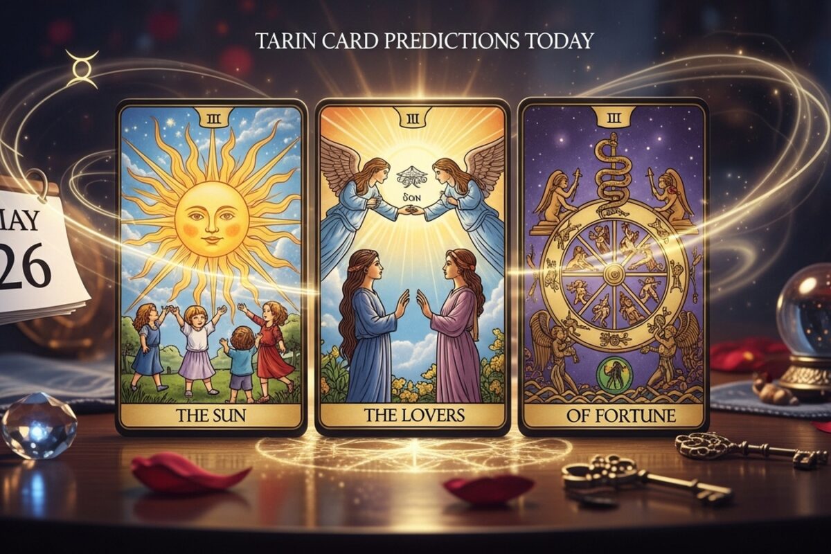 Tarot card reading today, May 26, 2026
