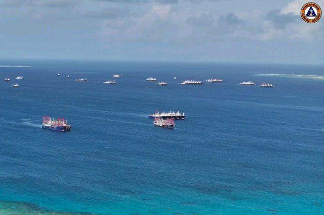 AFP: 36 Chinese coast guard, naval ships monitored in WPS in past week