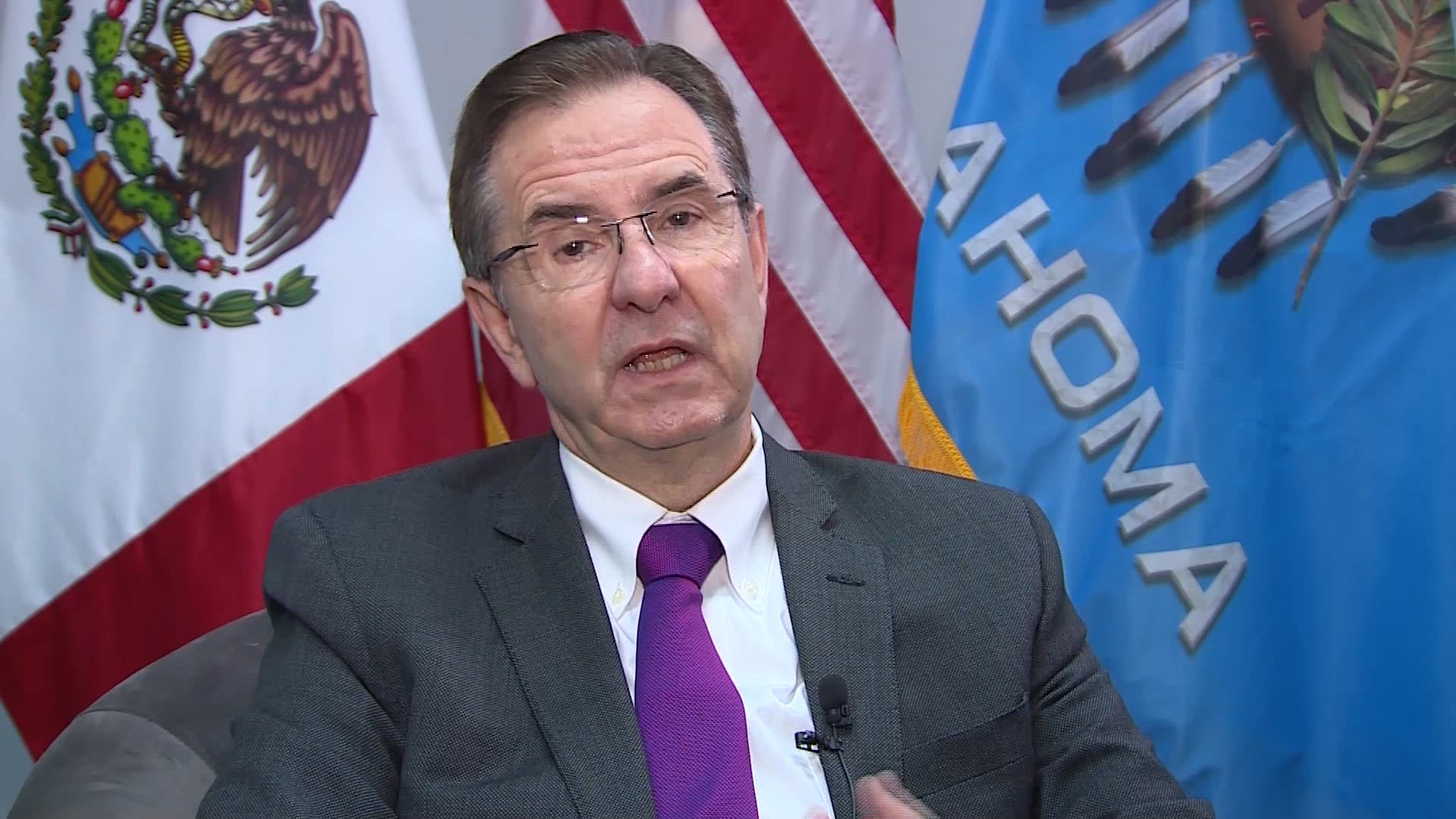 Mexican ambassador says fight against fentanyl is working, highlighting ...