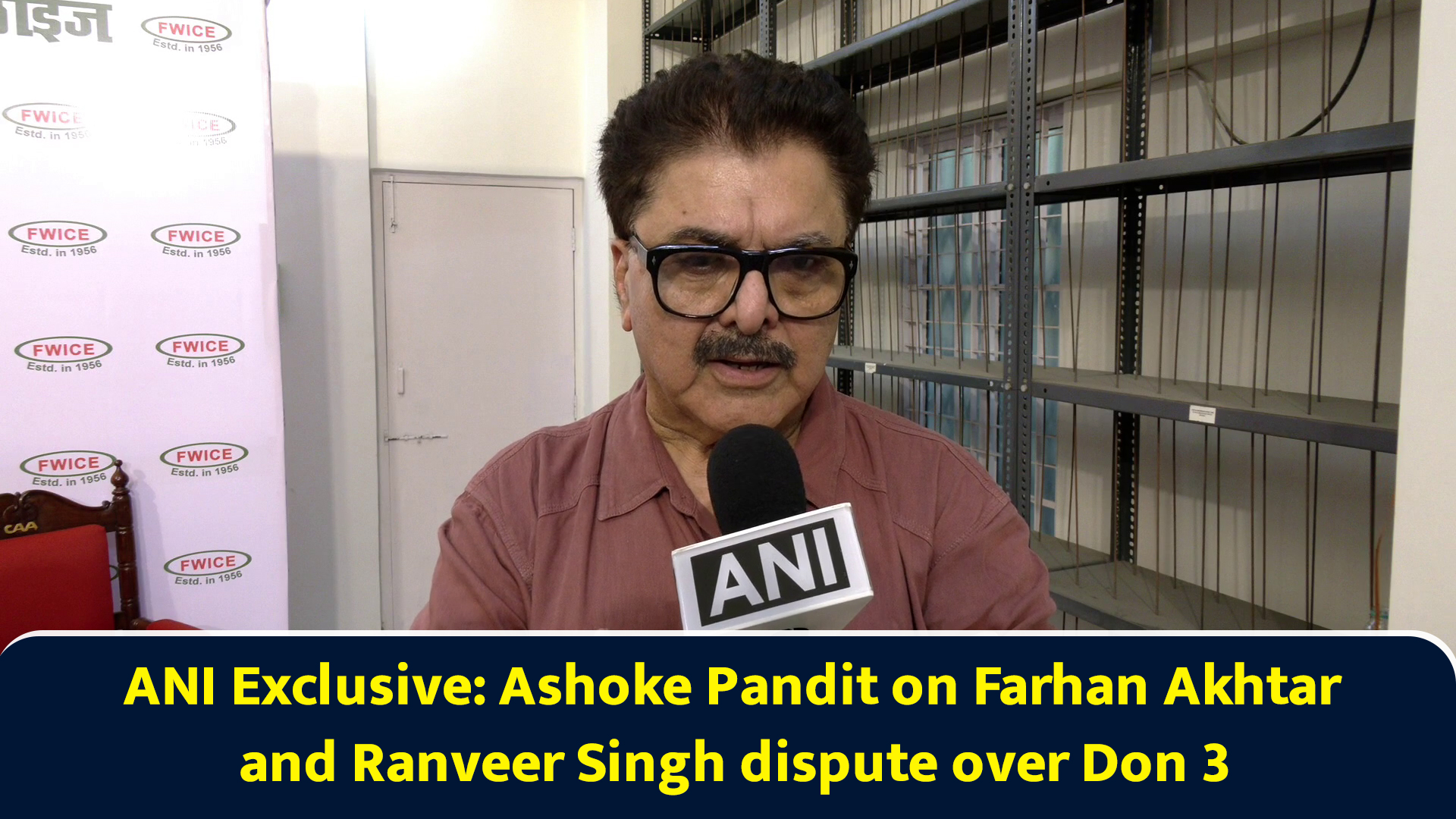 ANI exclusive: Ashoke Pandit on Farhan Akhtar and Ranveer Singh dispute ...