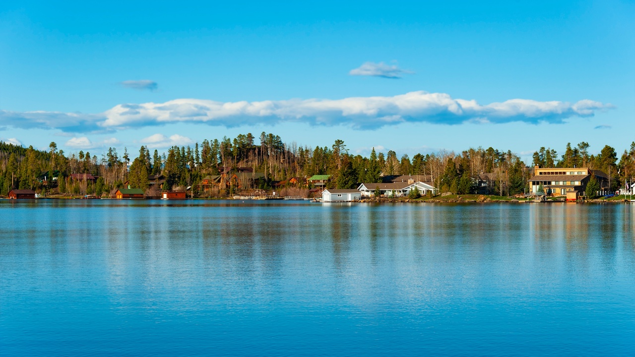 With a Spirit Lake and a stunning small town, this Rocky Mountain ...