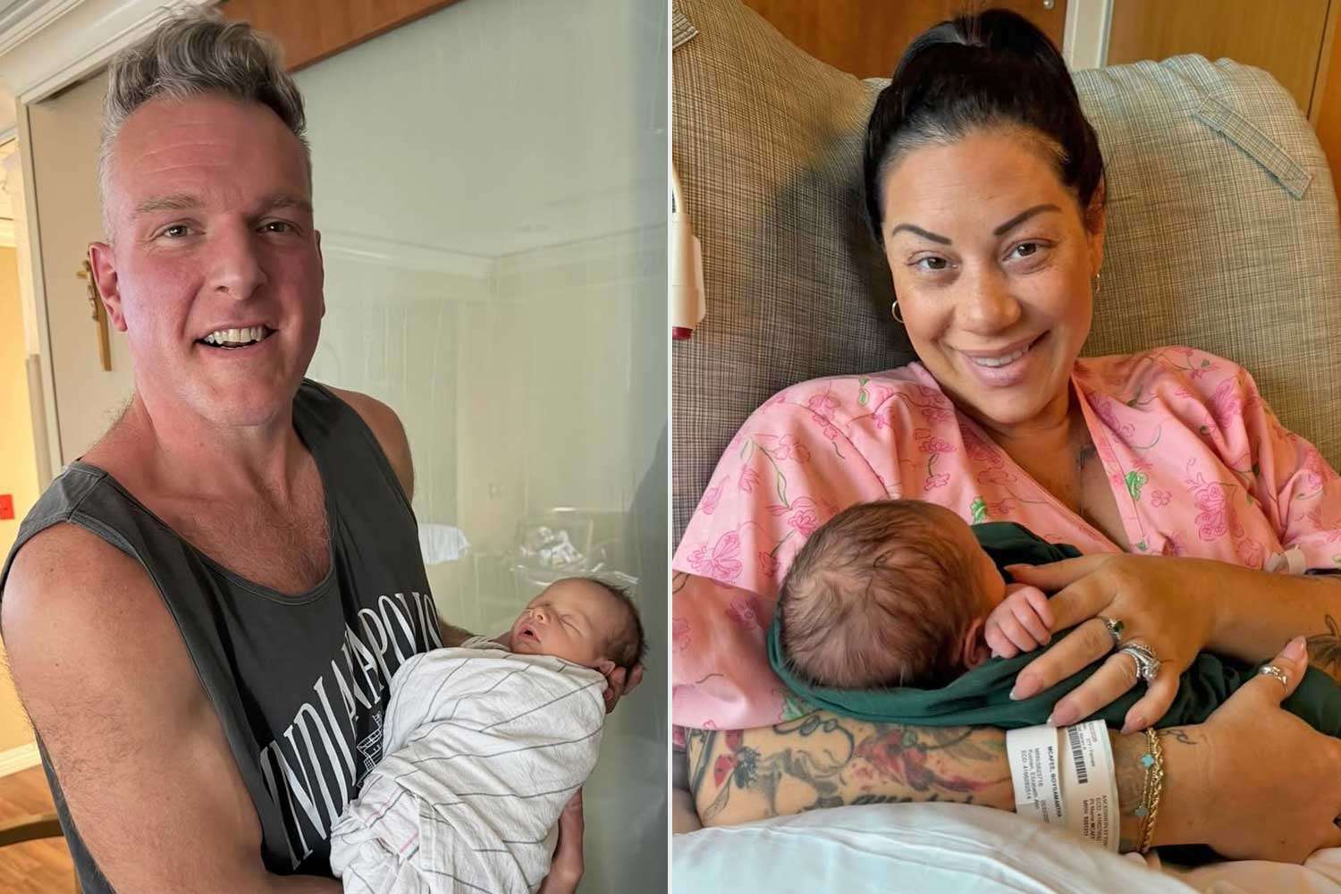 Pat McAfee's wife Samantha welcomes their second baby via emergency C ...