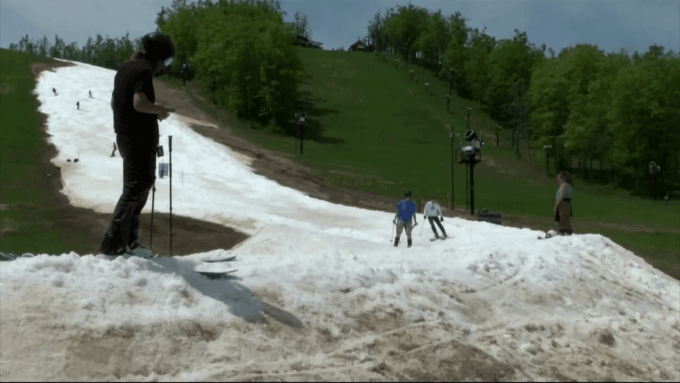 Shorts and 70-degree temps mark Boyne Mountain’s final, record-setting ...