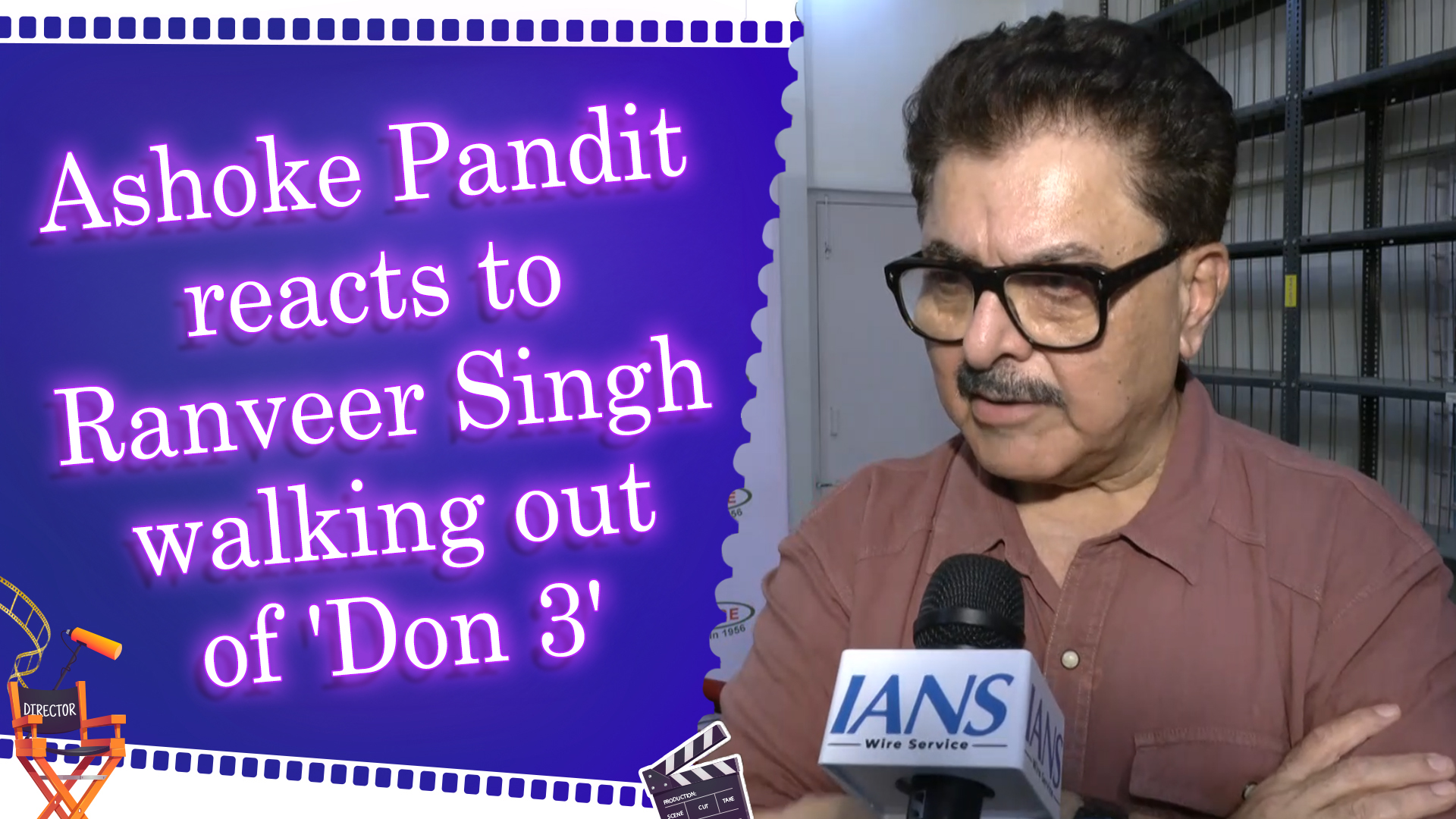 IANS exclusive: Ashoke Pandit calls Ranveer Singh’s exit from 'Don 3 ...