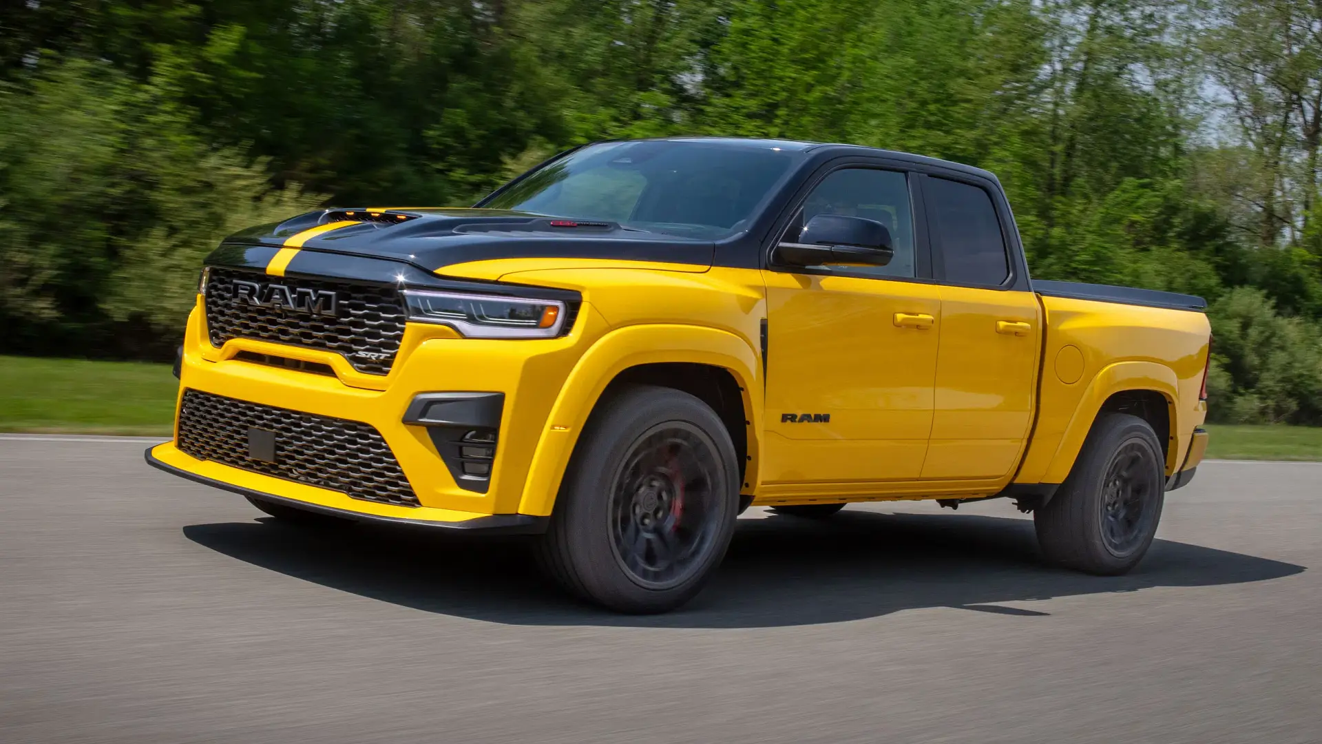 2027 Ram 1500 Rumble Bee SRT revealed as supercharged V8 pick-up for tarmac