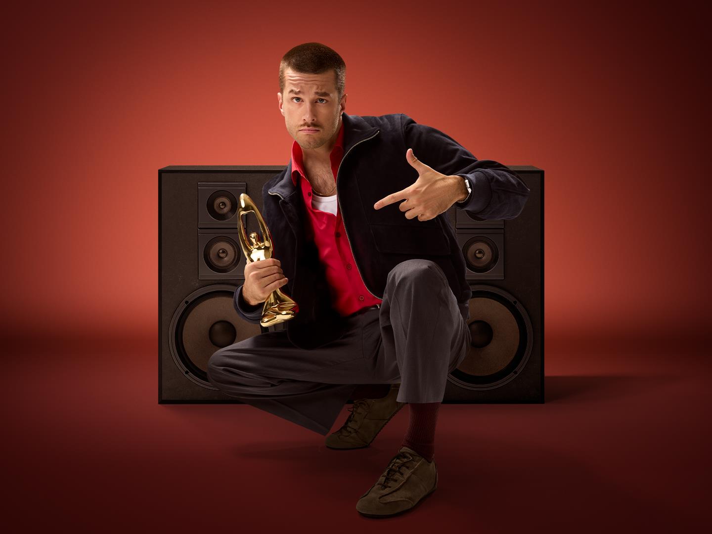 Pierre-Yves Roy-Desmarais à l’animation du Gala de l’ADISQ pour une 3e ...