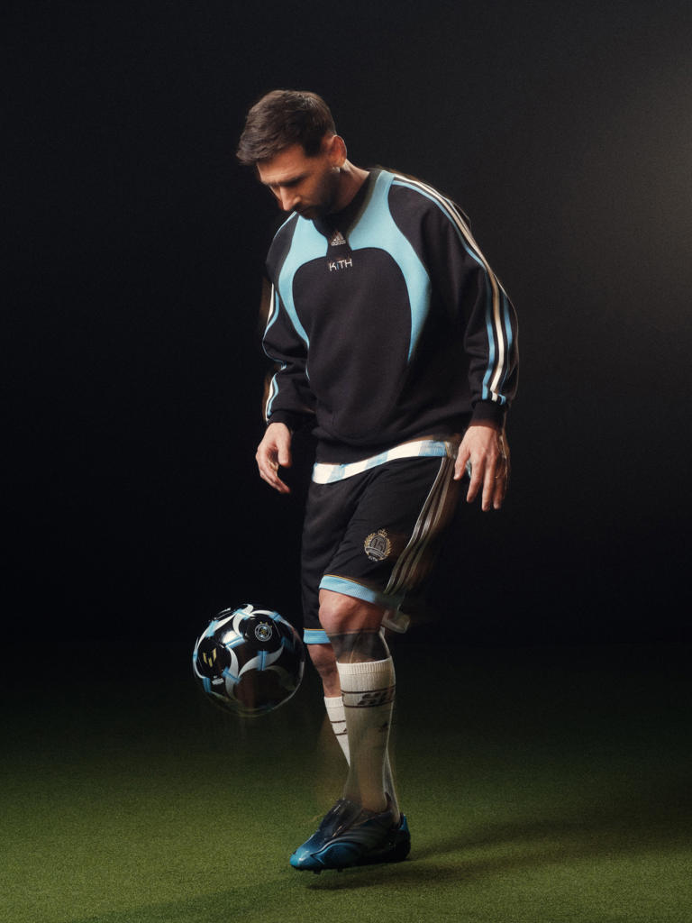 Ronnie Fieg taps Lionel Messi for new Kith x Adidas collection