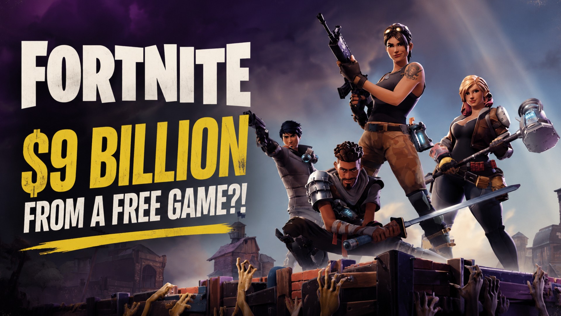 $9 billion from a free game? Fortnite changed gaming forever