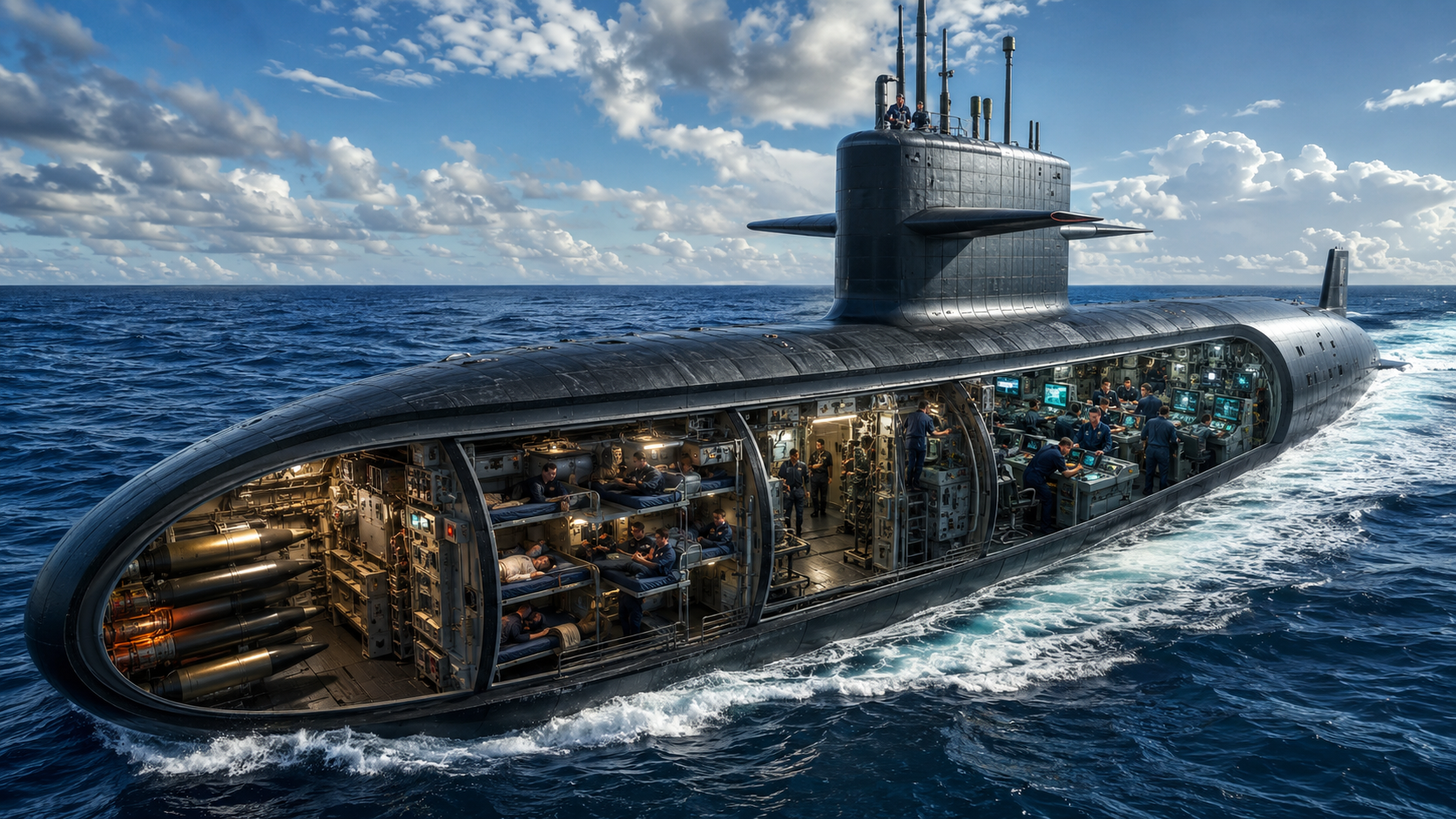 What life inside a nuclear submarine is really like