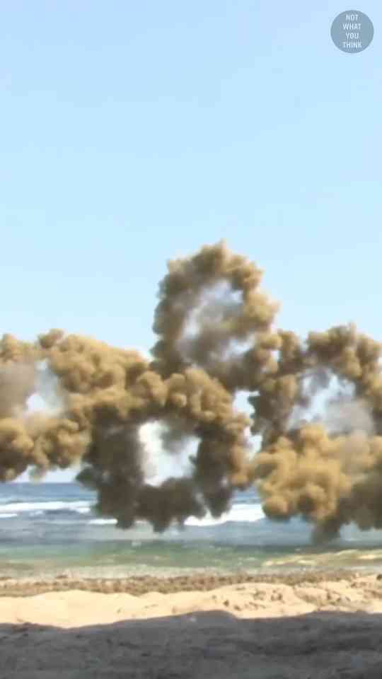 The wall of smoke