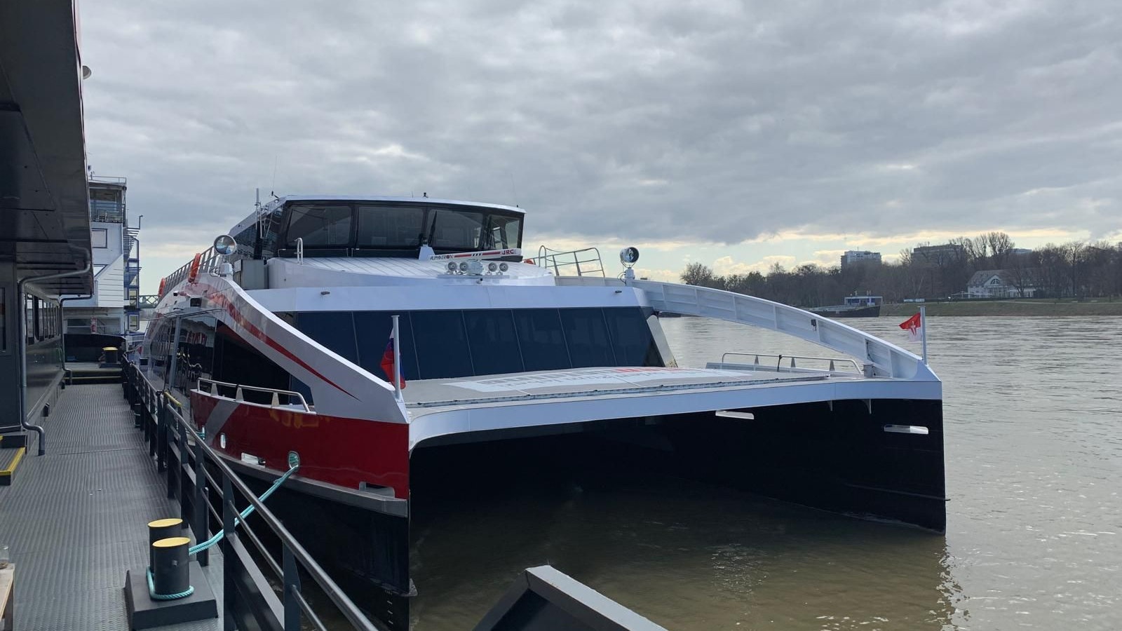 Twin City Liner beschädigt – So passierte Missgeschick