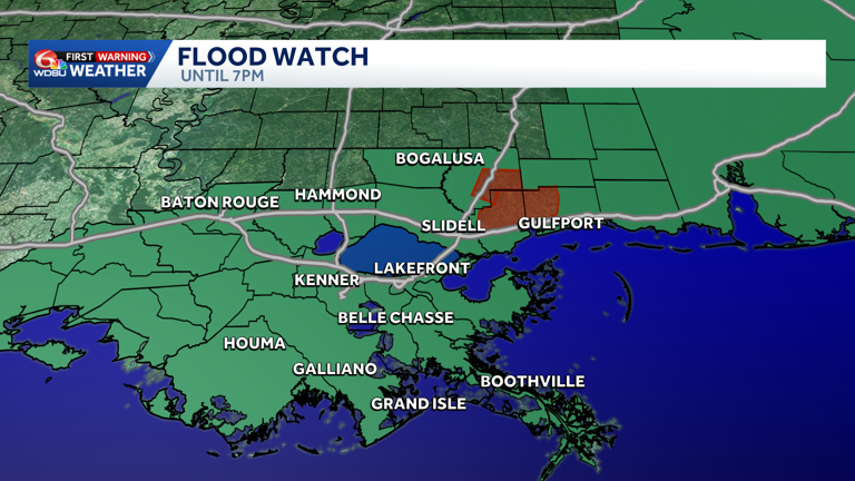 Here Are The Streets With Flooding Across New Orleans
