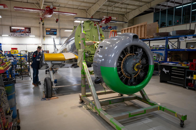 Air Zoo nears completion of detailed restoration of Douglas SBD-1 Dauntless