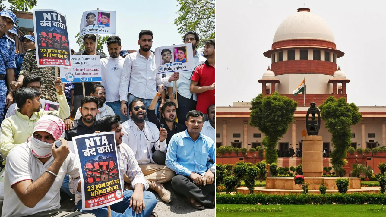 No lesson learnt from past NEET mess: SC slams NTA, to monitor process