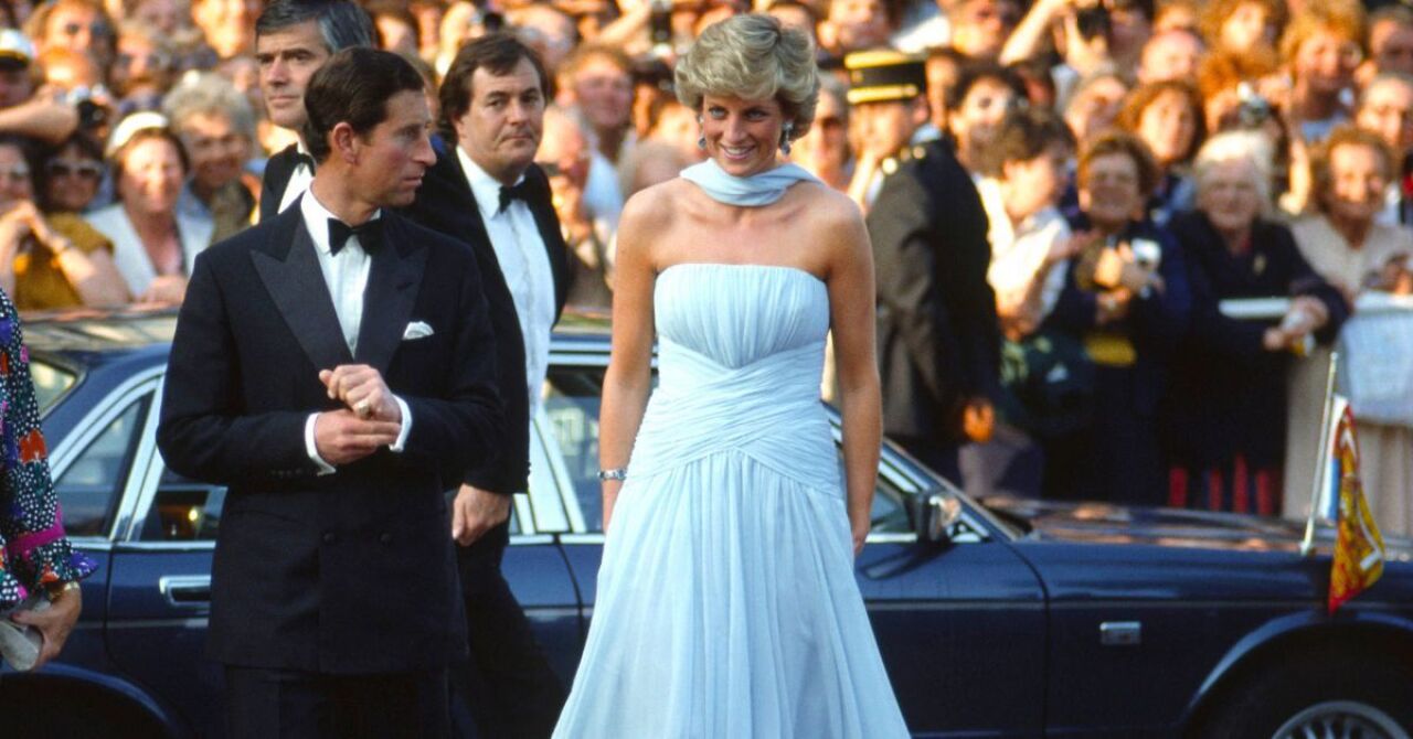 El vestido con el que Lady Di brilló en Cannes hace casi 40 años y fue ...