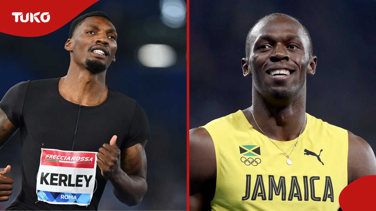 Enhanced Games: Usain Bolt reacts after Fred Kerley fails to break ...