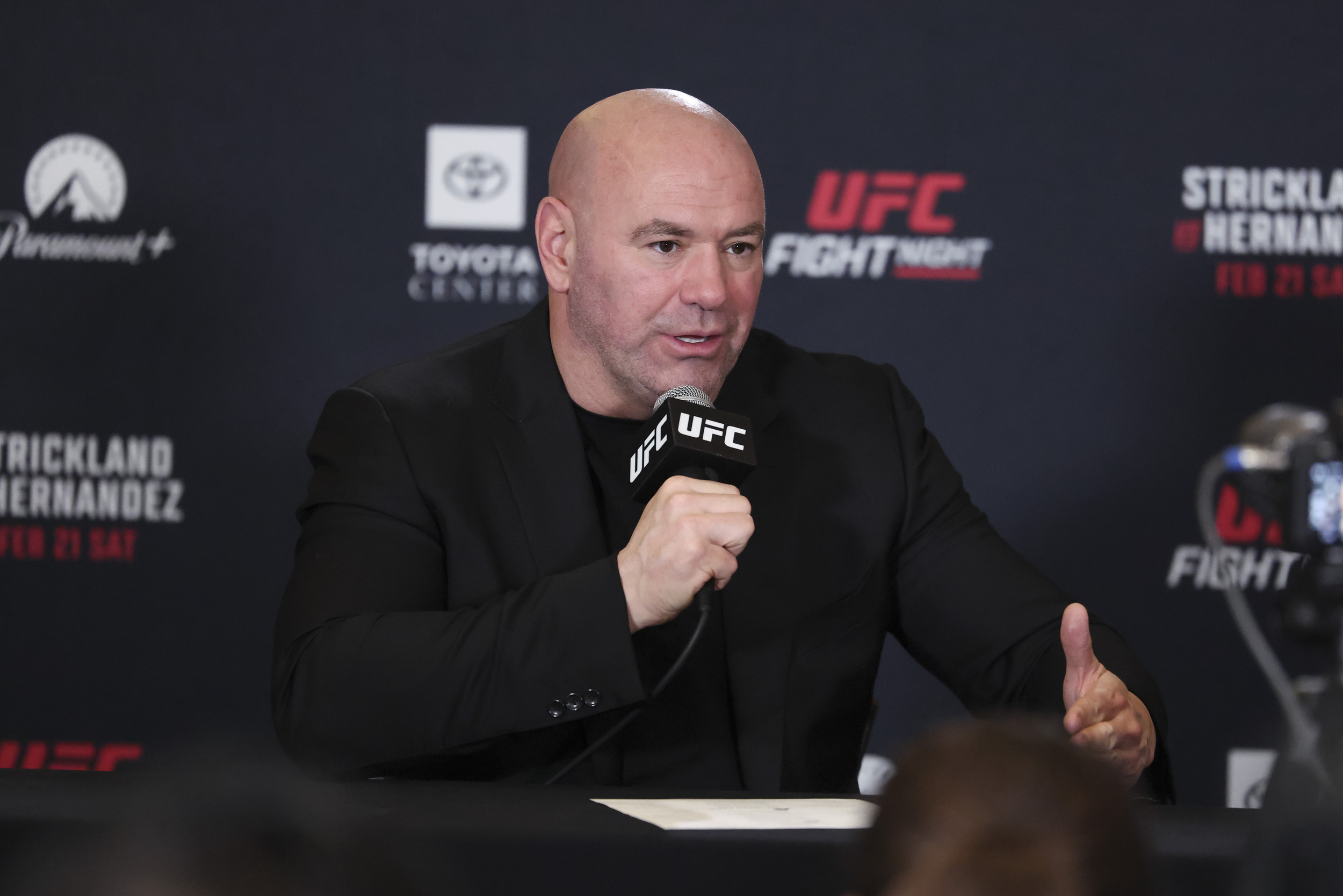 Construction begins at White House for UFC Freedom 250
