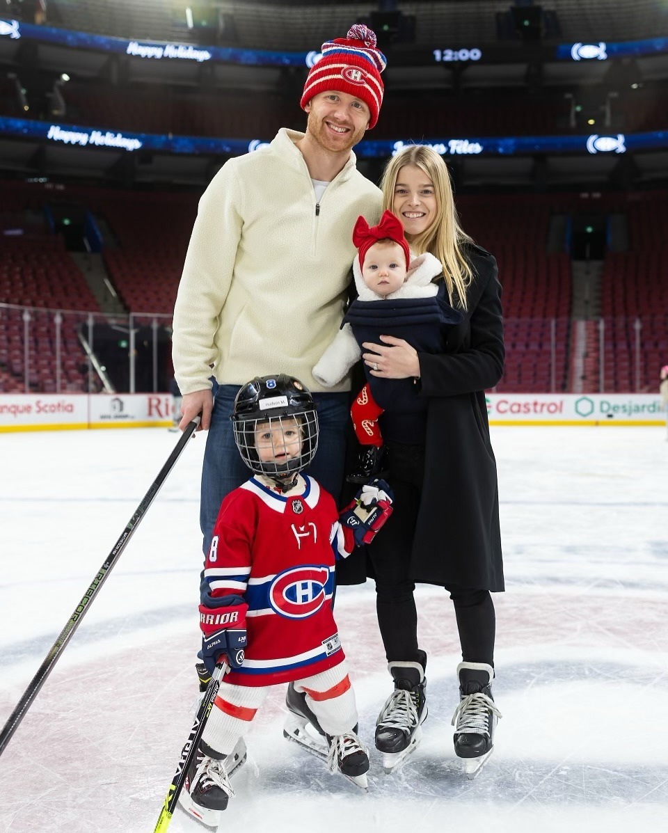 Mike Matheson and his wife welcome their third child!