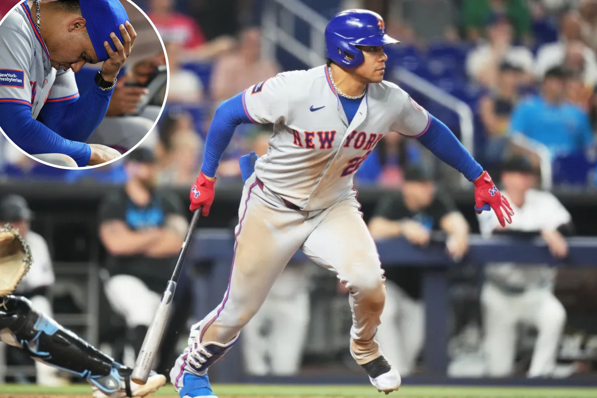 Juan Soto out of Mets lineup Monday one day after being scratched with ...