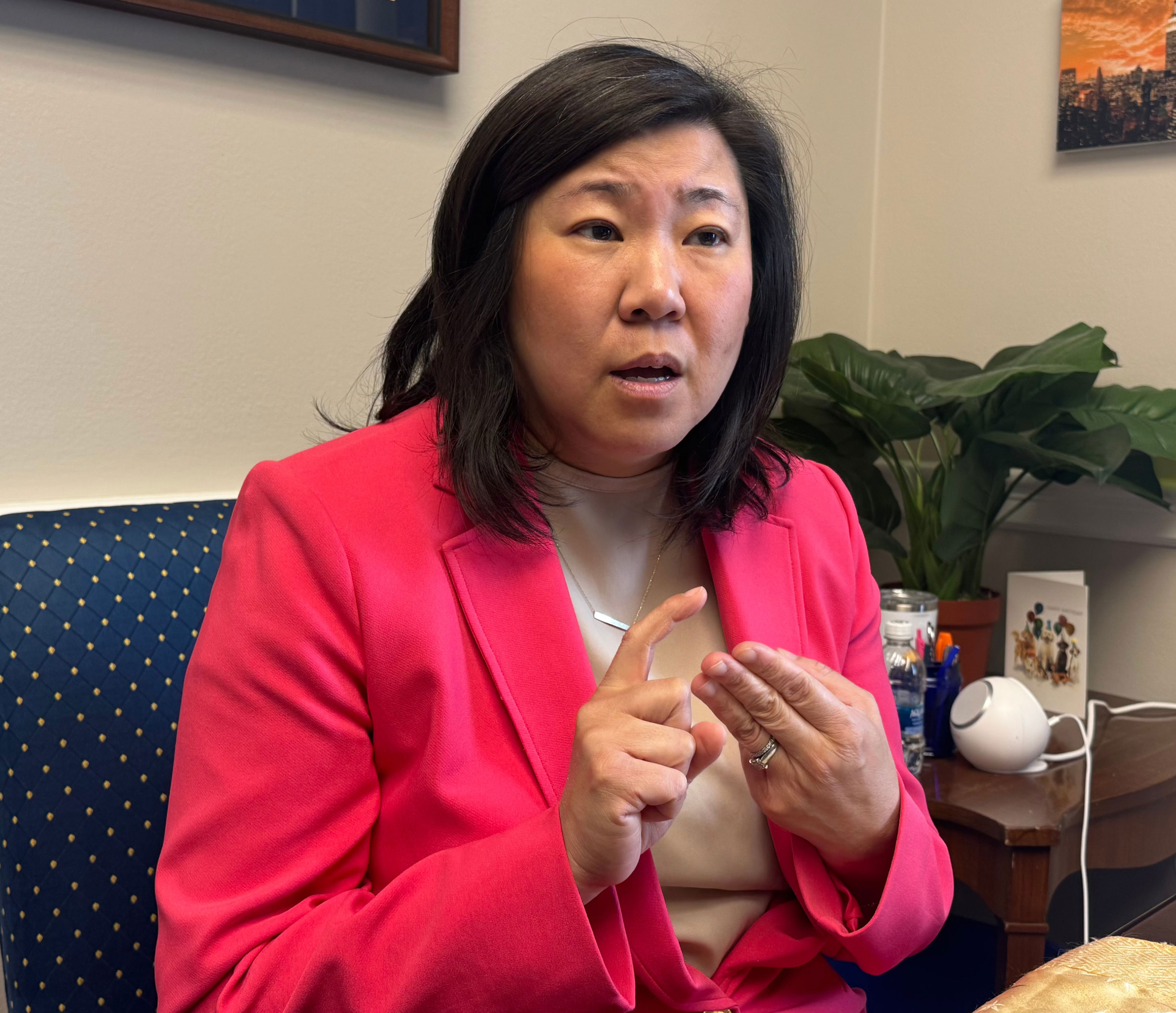 Grace Meng makes kimchi stew, advocates bipartisan Korea policy