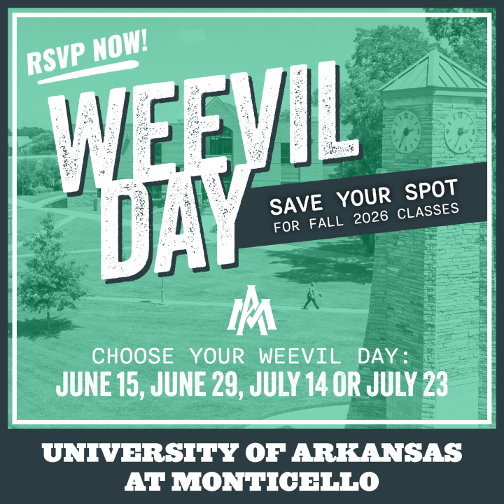 UAM to hold Weevil Days in June and July