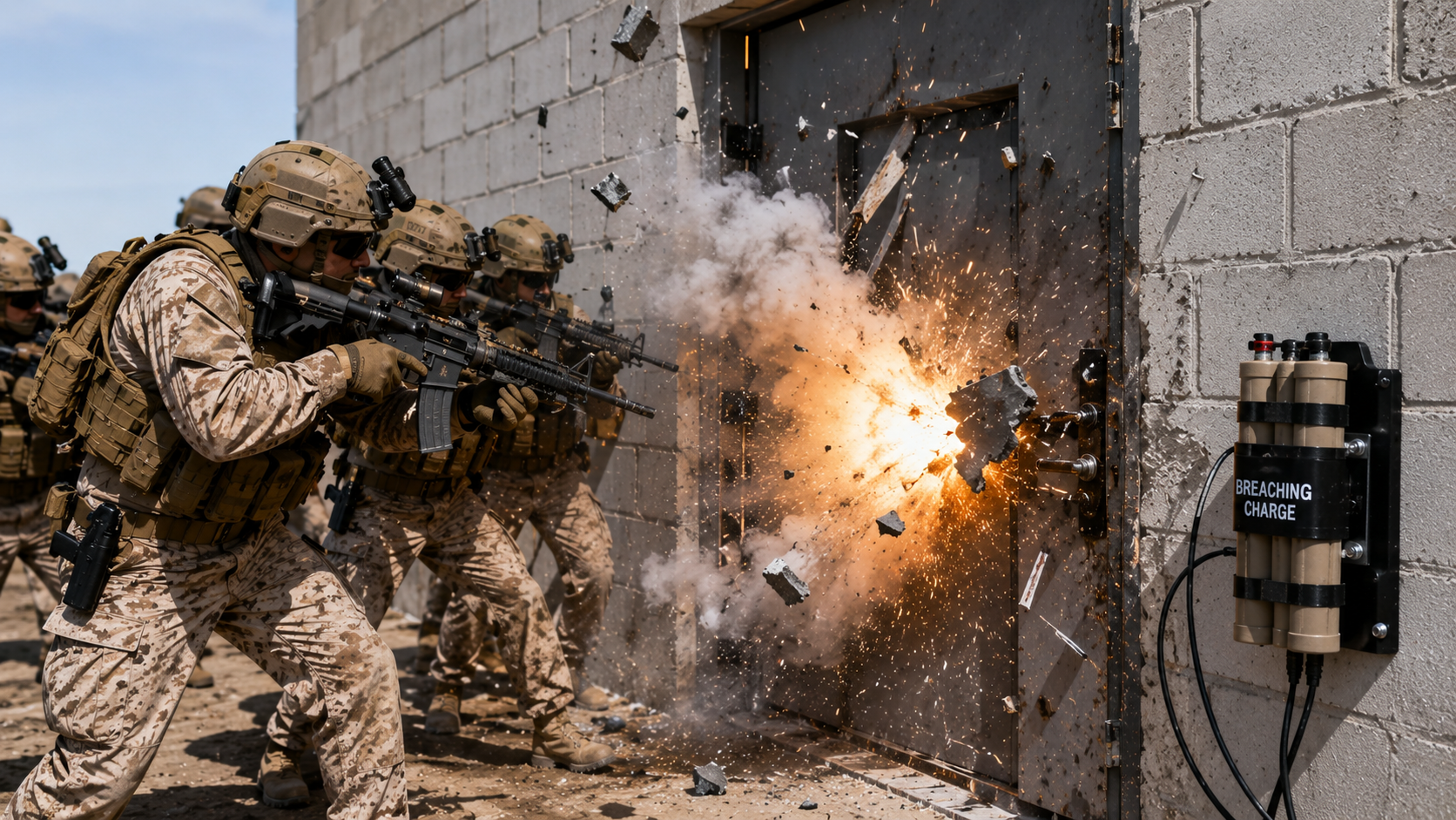The explosive science behind modern tactical breaching