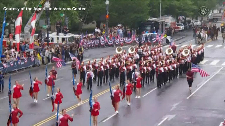 Mighty Viking Band performs in National Memorial Day Parade in DC