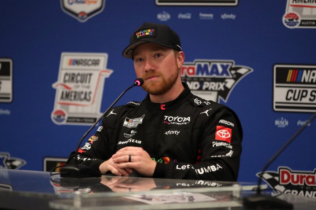 Tyler Reddick takes the blame on himself in rained-out Charlotte loss