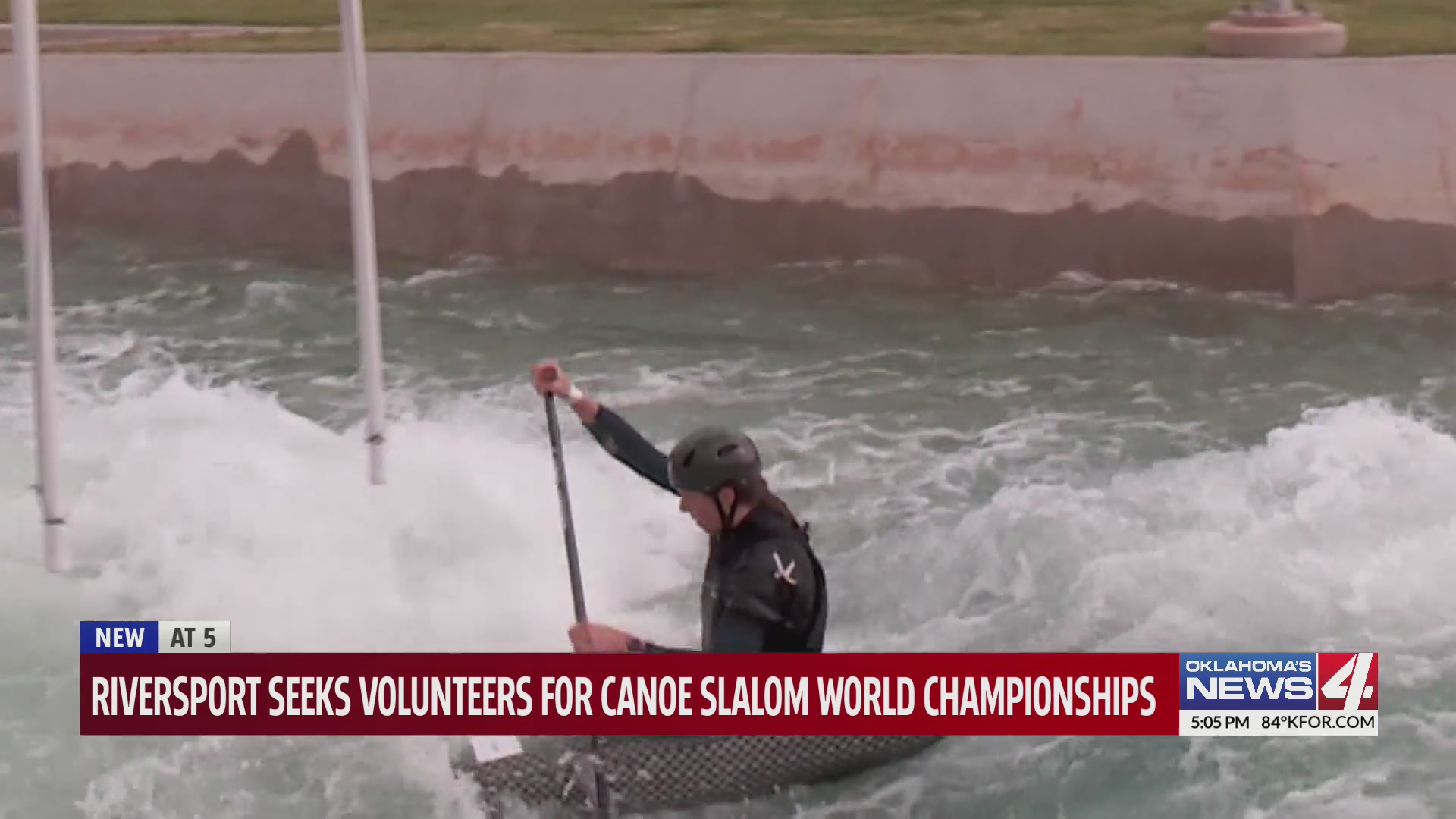 Riversport in need of volunteers for canoe slalom world championships