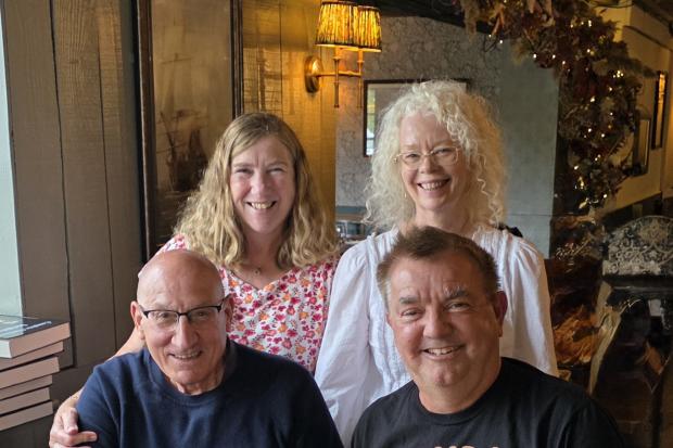 Chance pub reunion reconnects draught grandmasters after 45 years