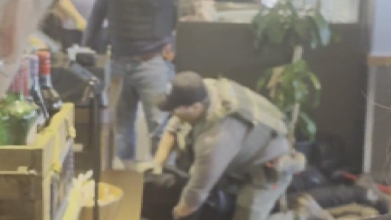 Video shows confrontation between apparent ICE agents and manager of ...