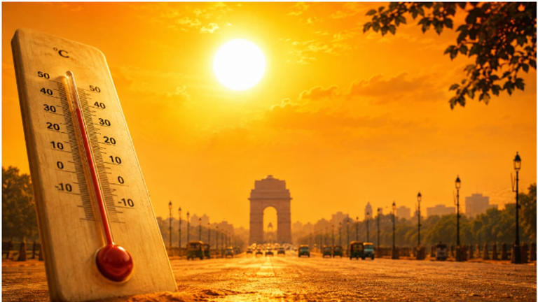 Delhi weather latest update: Rain and thunderstorms bring big relief ...