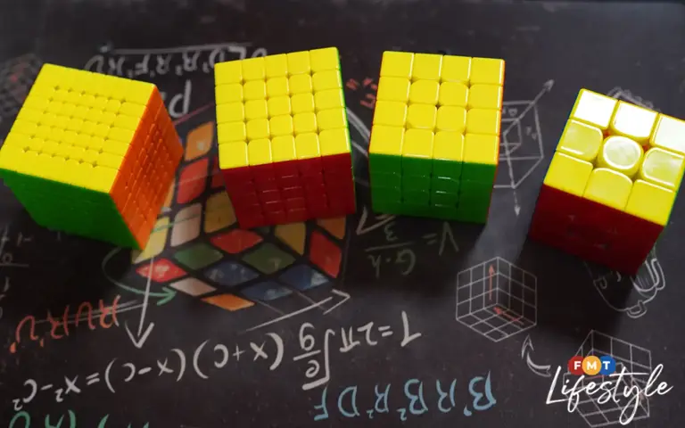 When it comes to Rubik’s Cubes, Lim Hung is making all the right moves