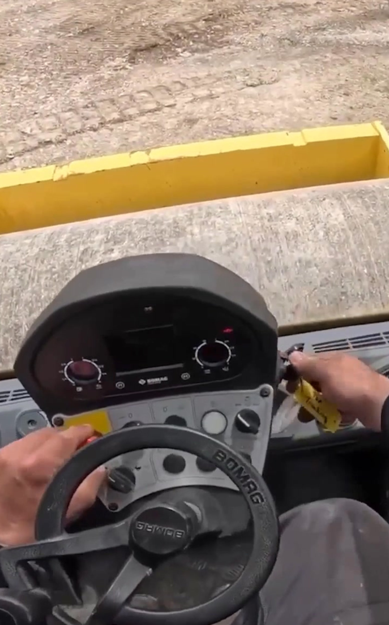 A quiet compactor on the jobsite