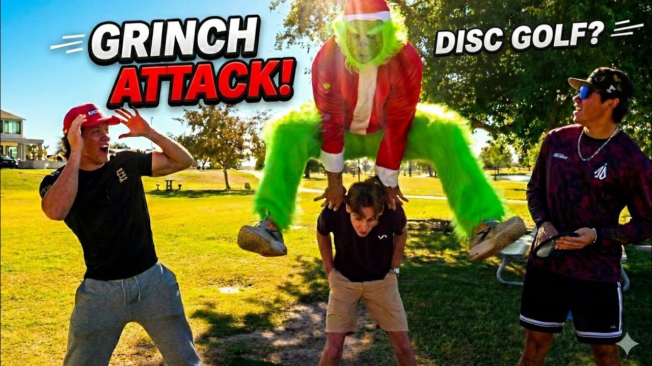 The grinch gauntlet | Disc golf