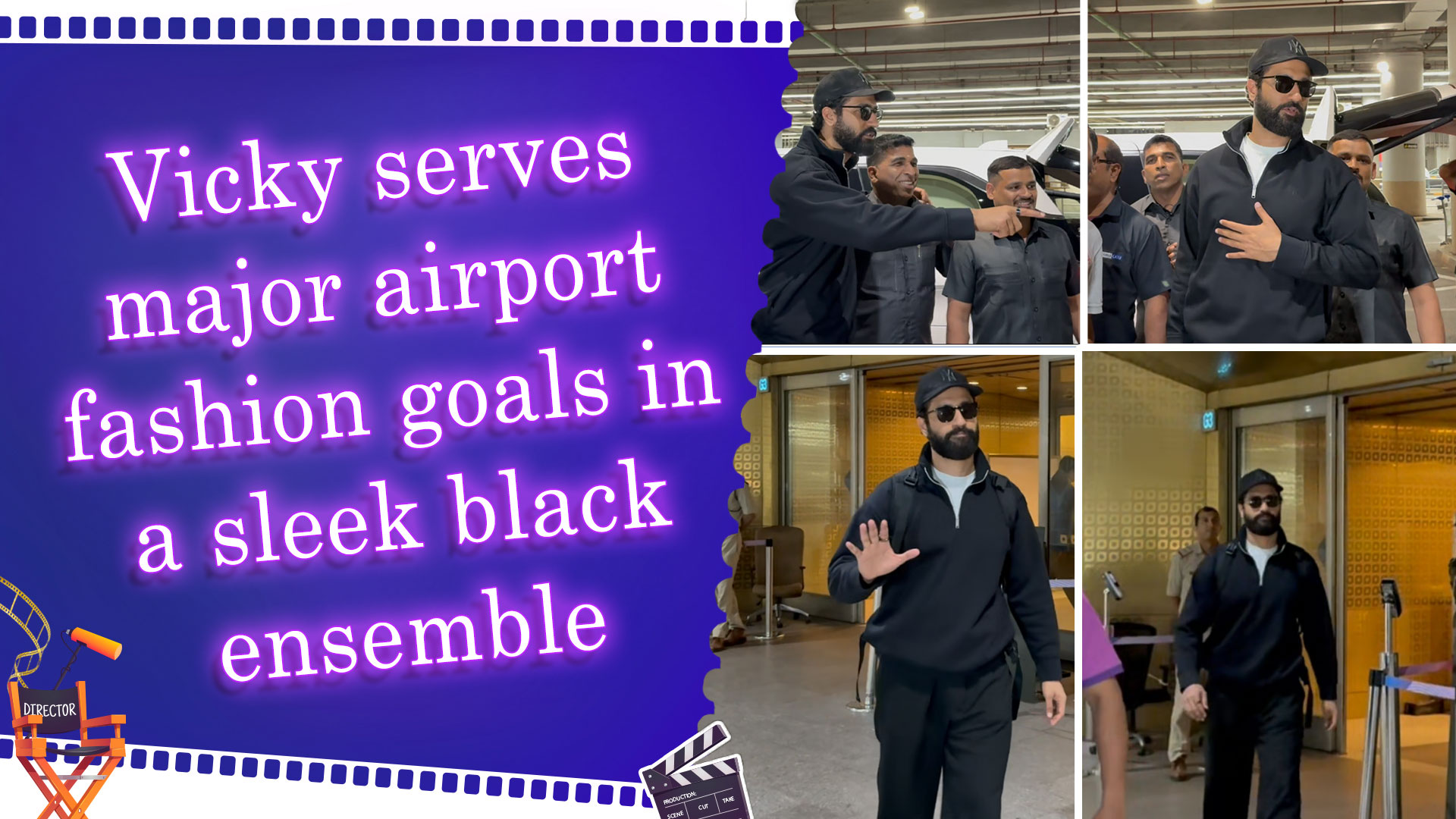 Vicky Kaushal keeps it cool and classy at Mumbai airport in dapper ...