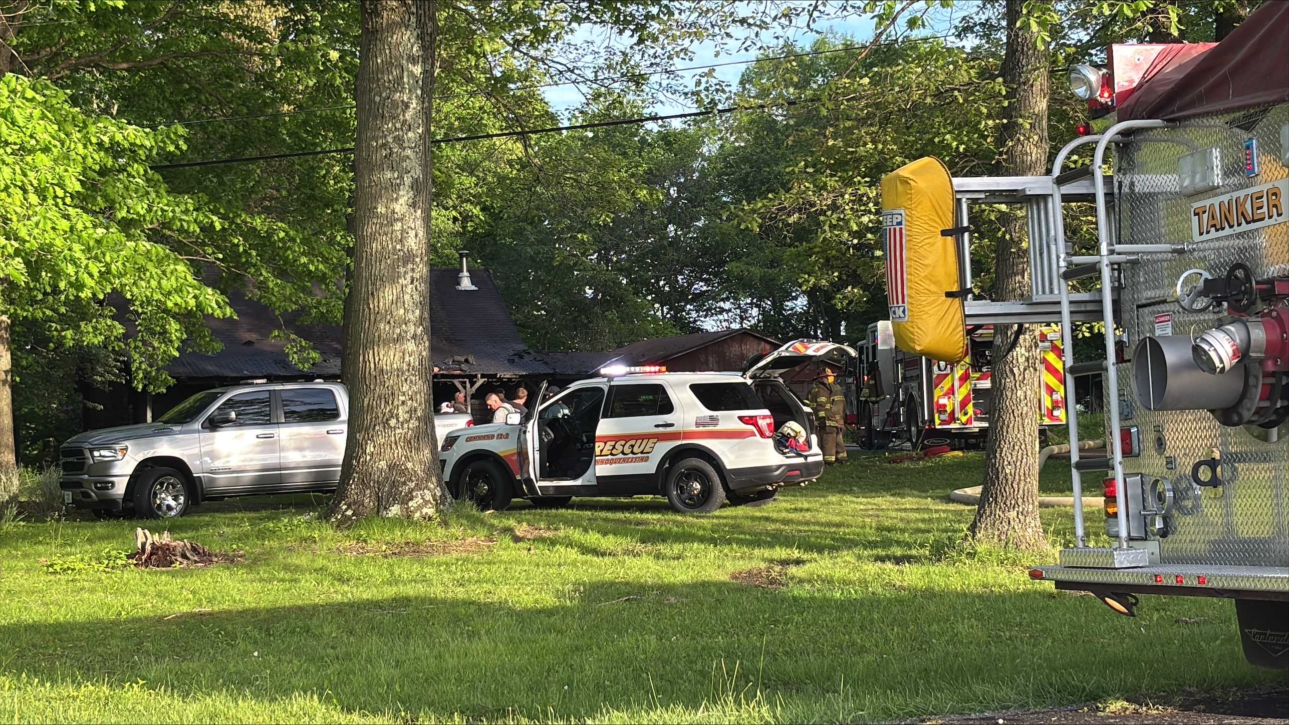 2 found dead inside home after fire in western Pa.