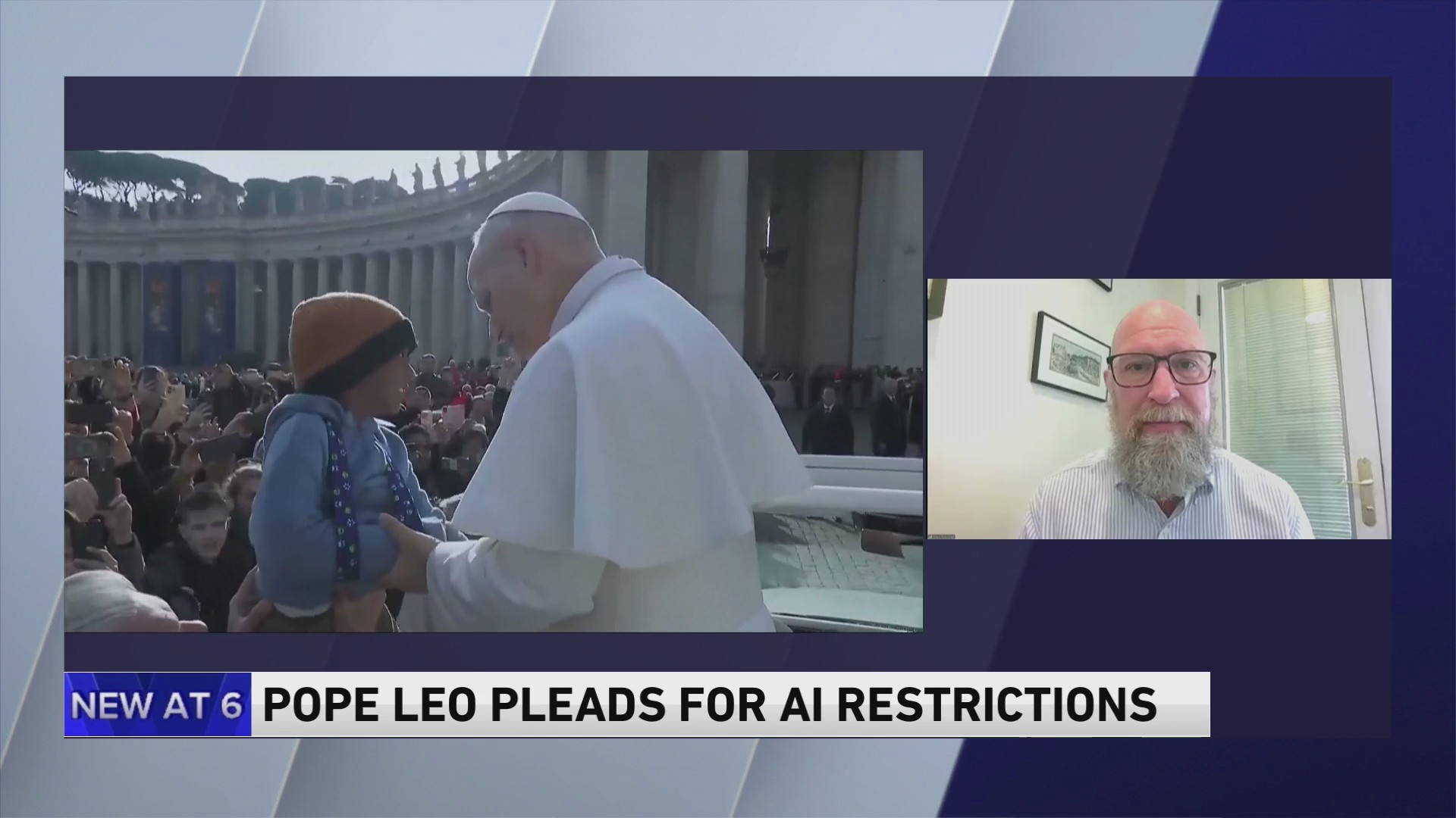 Pope Leo pleads for artificial intelligence restrictions in first ...