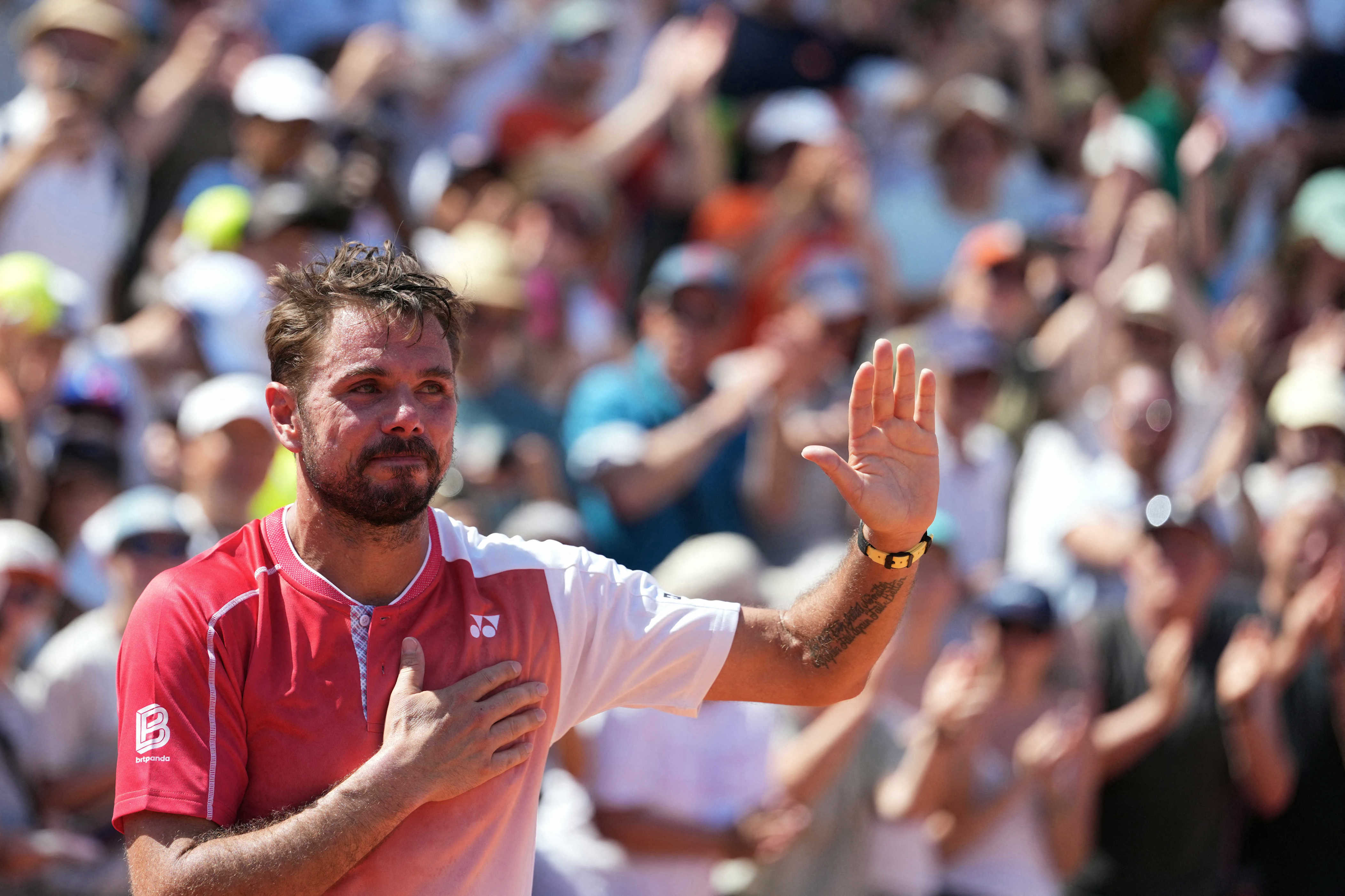 Tennis : Stan Wawrinka éliminé au premier tour de son ultime Roland-Garros