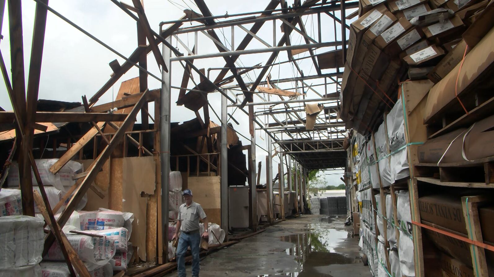 Duncan Lumber works to reopen after tornado tears through century-old ...