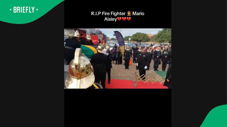"Rest in peace": Cape Town firefighters mourn colleague in emotional ...