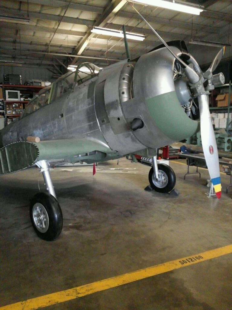 Air Zoo nears completion of detailed restoration of Douglas SBD-1 Dauntless