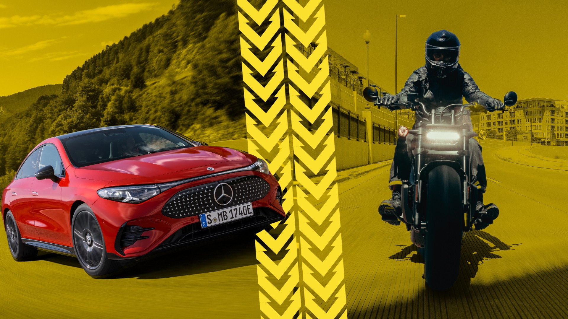 Harley-Davidson Sportster S versus Mercedes-Benz CLA