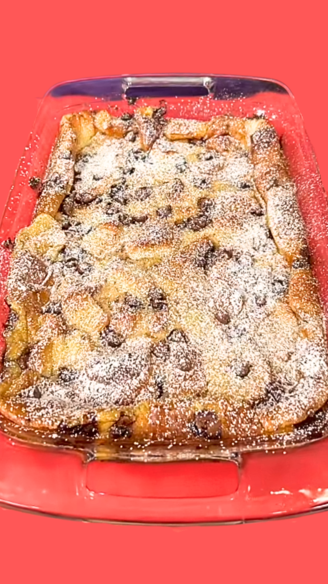 Homemade classic bread pudding recipe